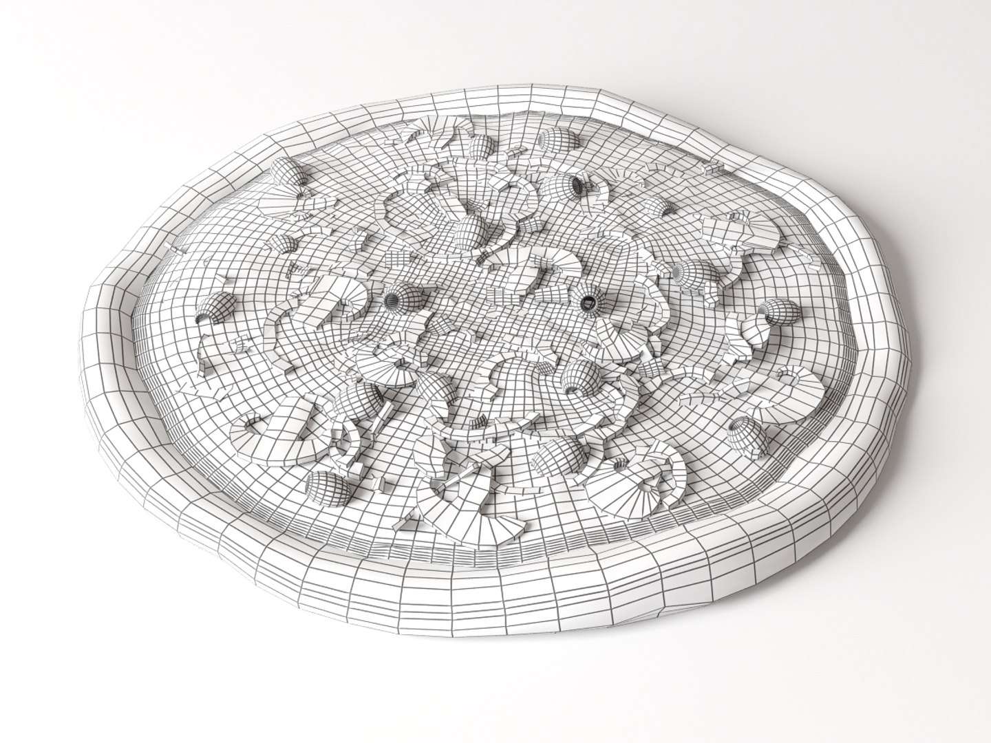 Pizza Model - TurboSquid 1528203