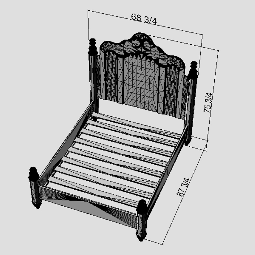 Dxf Antique Bed