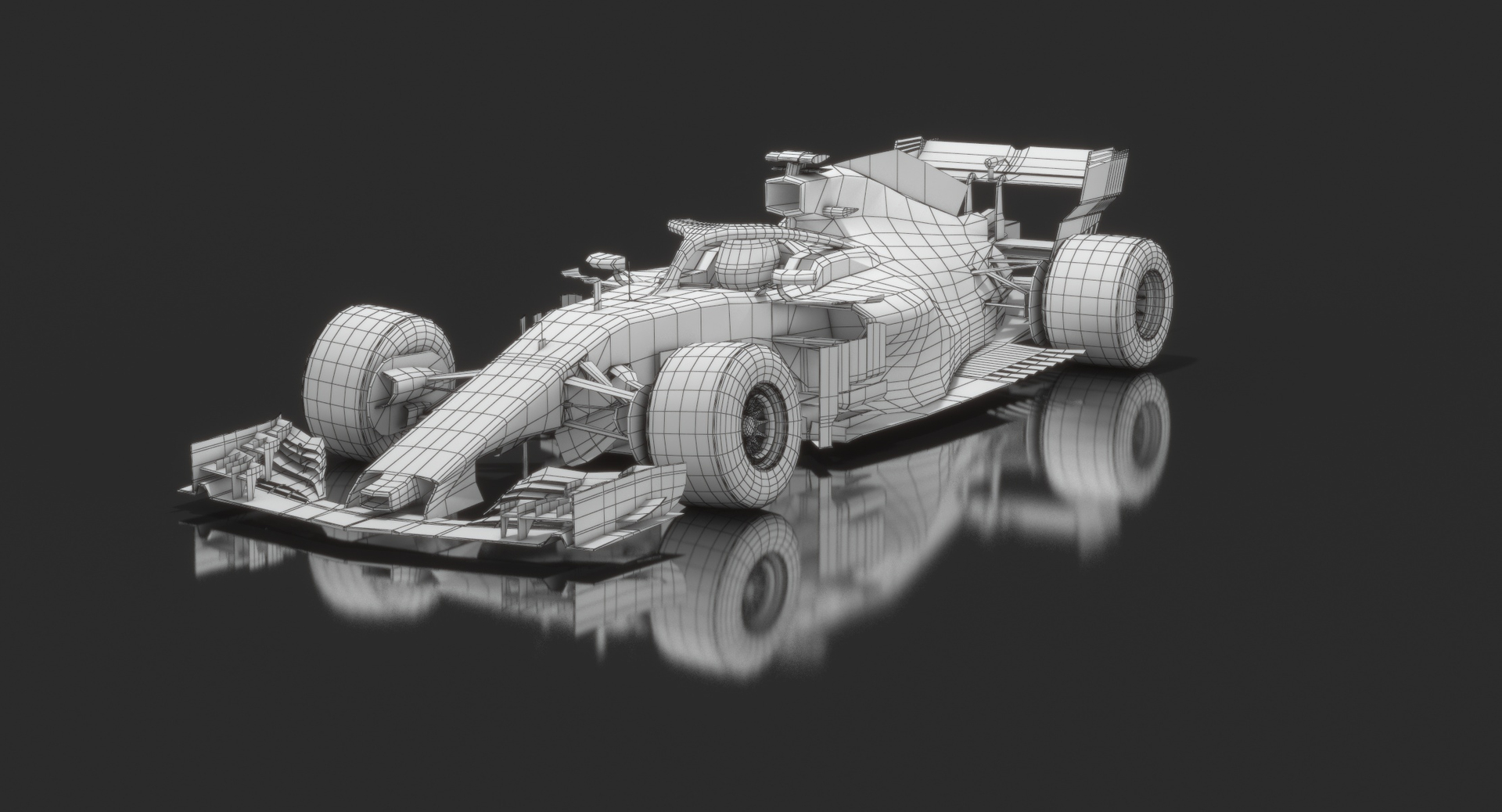 3D model grey cat gc14 formula 1 - TurboSquid 1259473