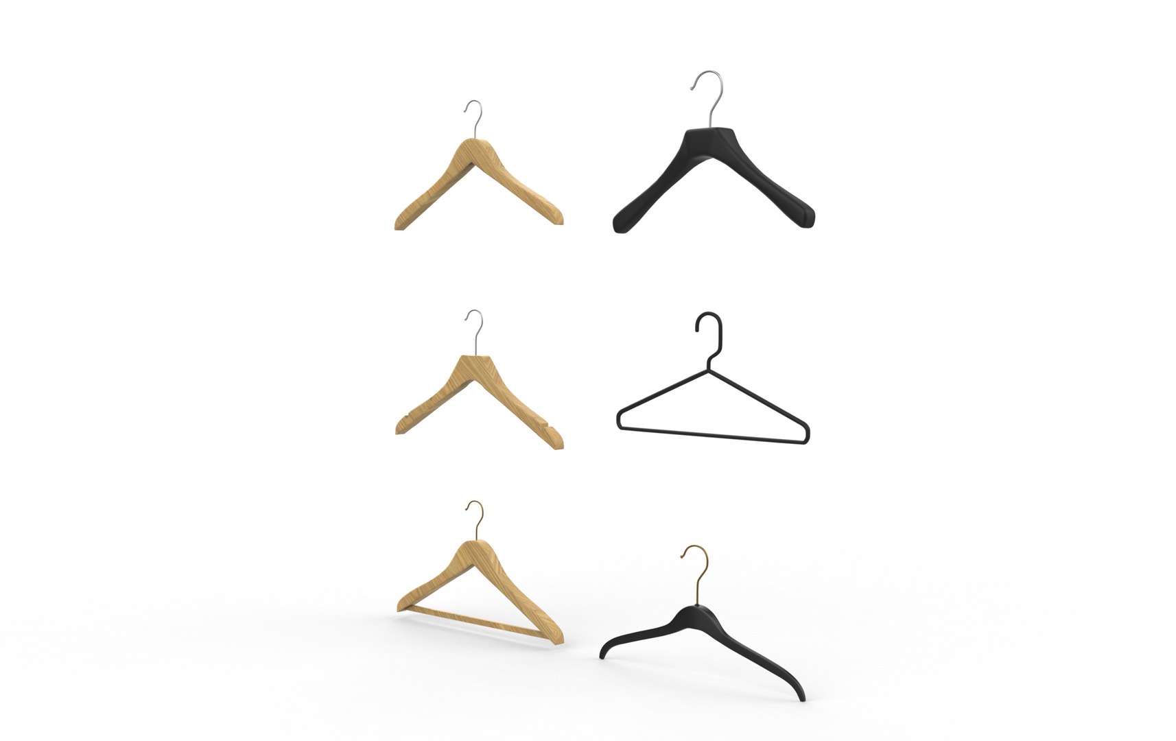 Hangers 3D Model 3D - TurboSquid 2339981