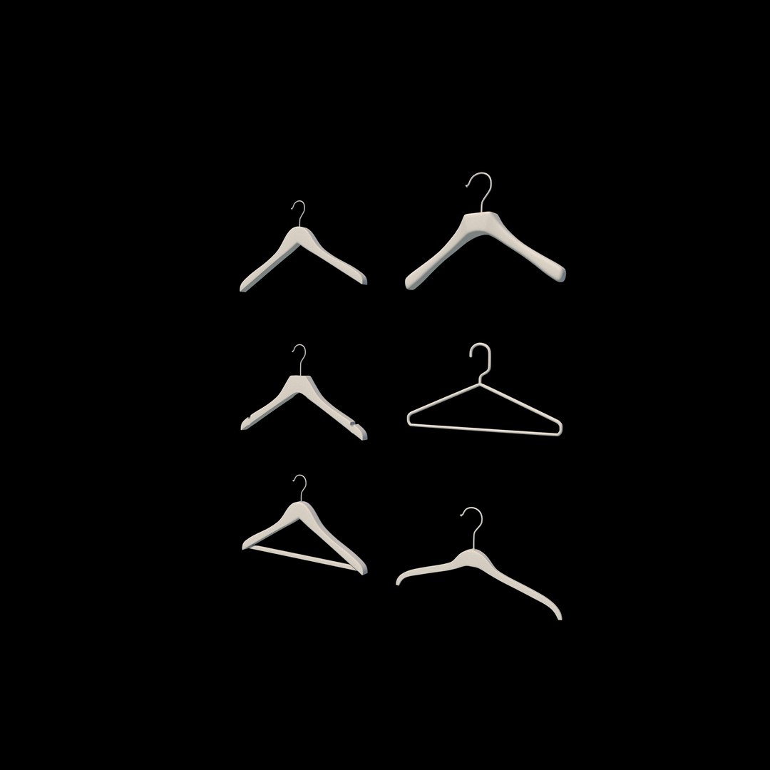 Hangers 3D Model 3D - TurboSquid 2339981