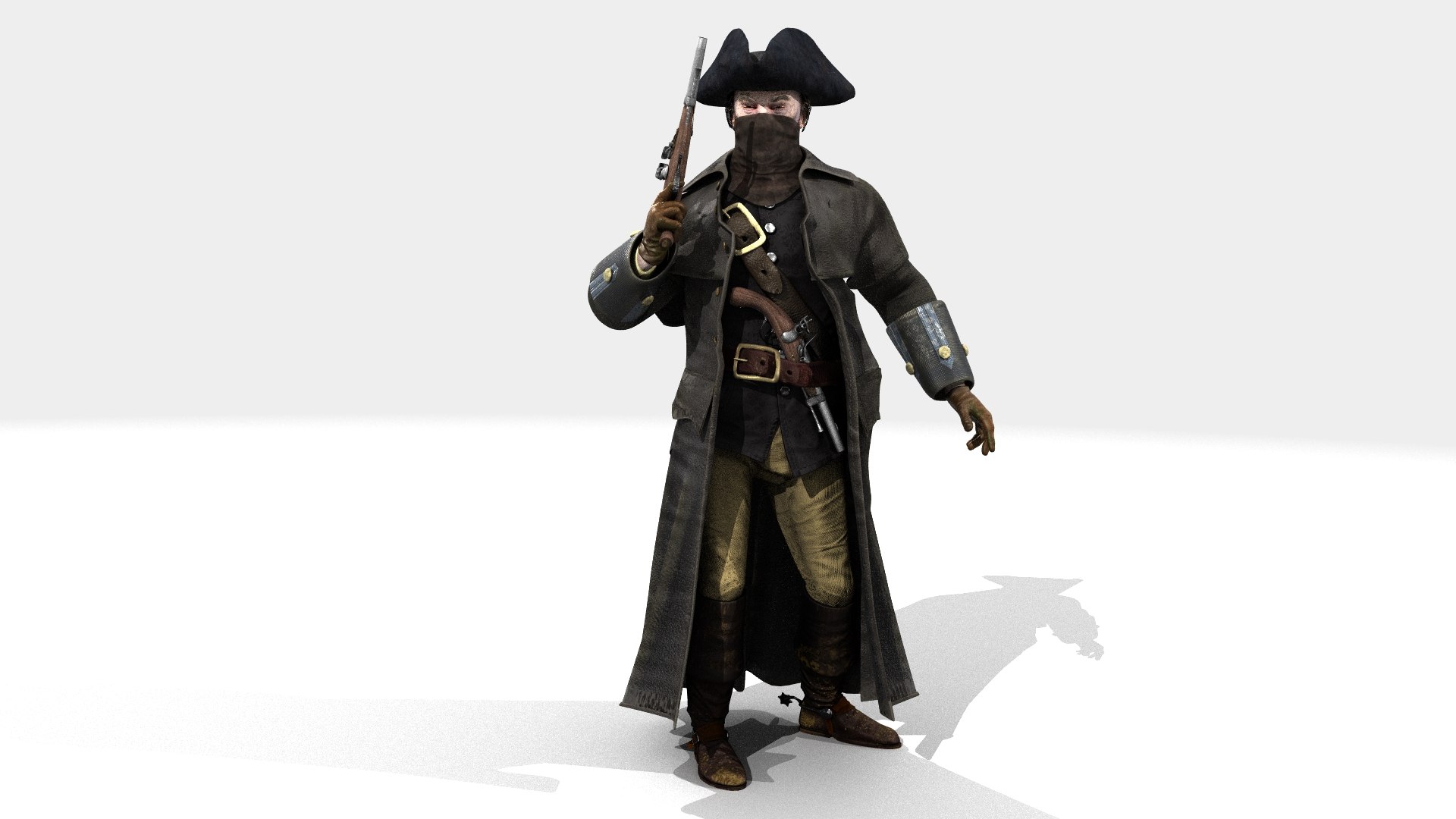 3D model Highwayman - Rigged and Animated - TurboSquid 1858258