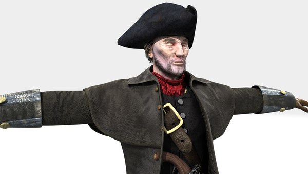 modelo 3d Highwayman - Aparejado y animado - TurboSquid 1858258