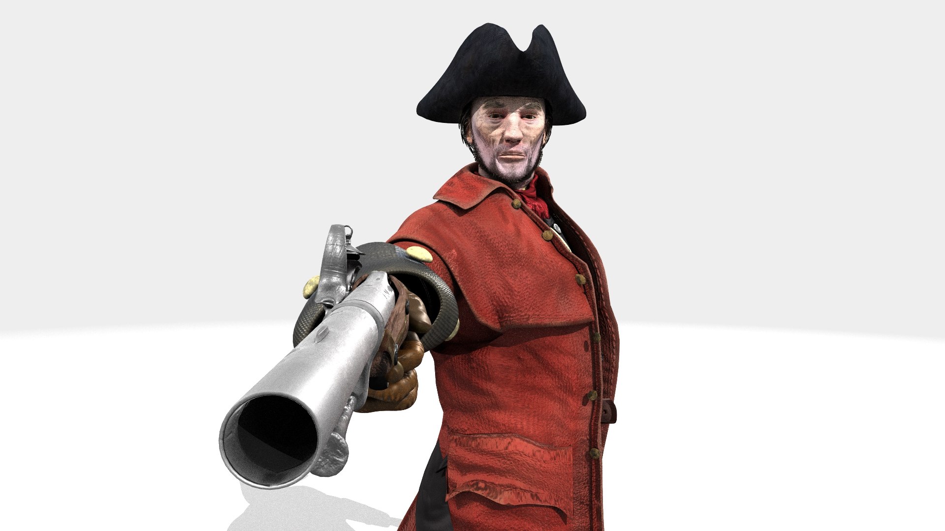 3D Model Highwayman - Rigged And Animated - TurboSquid 1858258