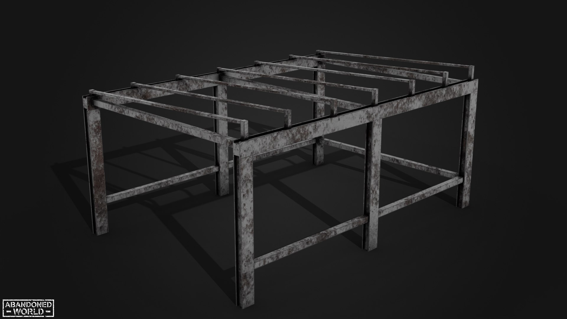 Abandoned Parts Of Hangar 3D Model - TurboSquid 2315870