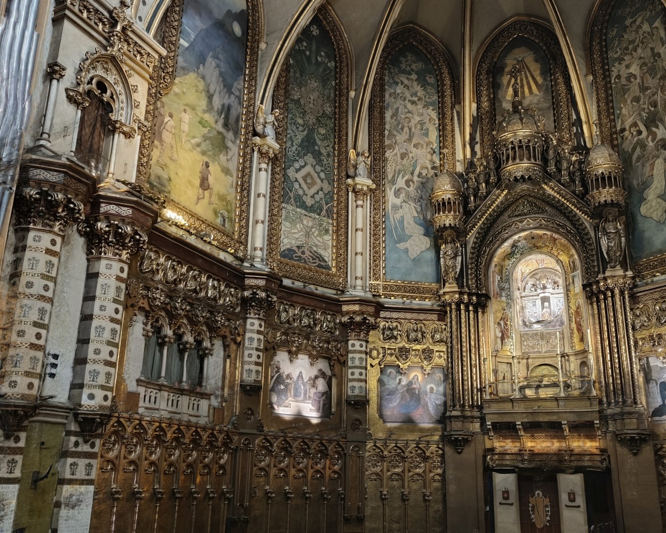 Altar Of Montserrat Monastery 3D Model - TurboSquid 1908925
