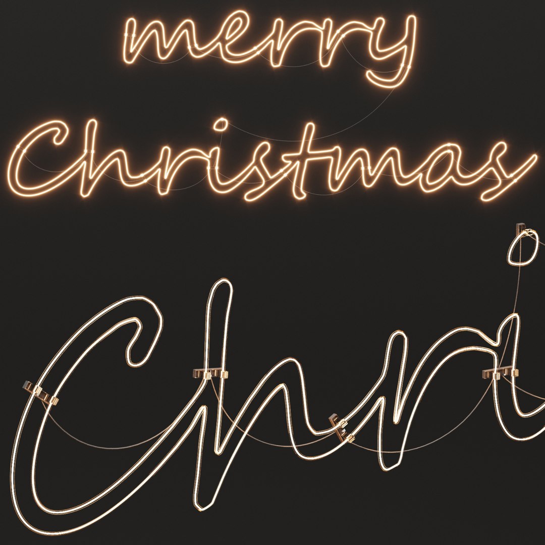 3D Neon Light Lamp 01 model - TurboSquid 2051329