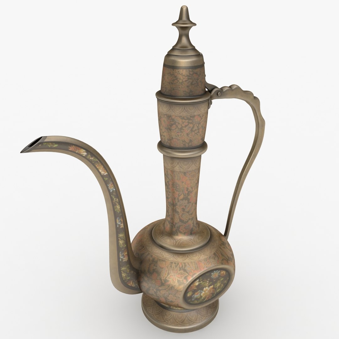 Antique Teapot 3d Obj