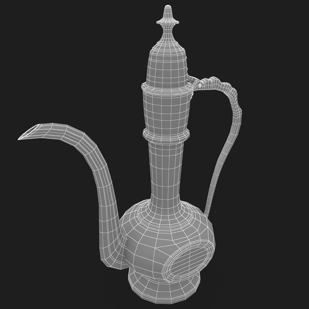 Antique Teapot 3d Obj