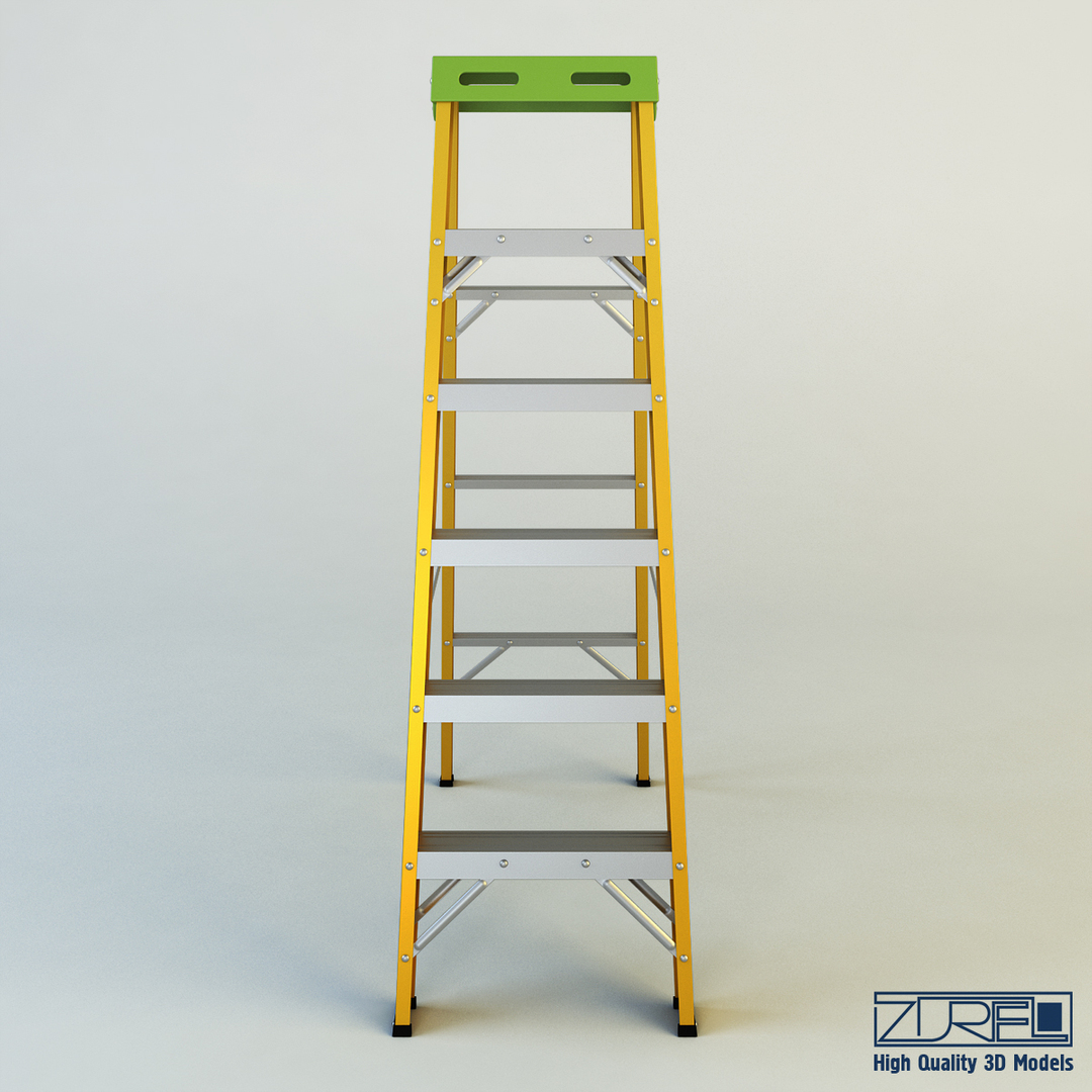 3d model ladder industry