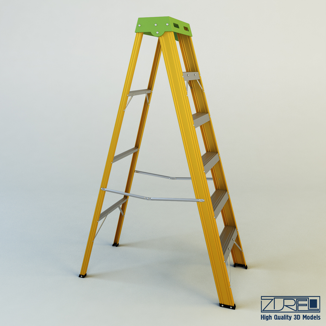 3d model ladder industry