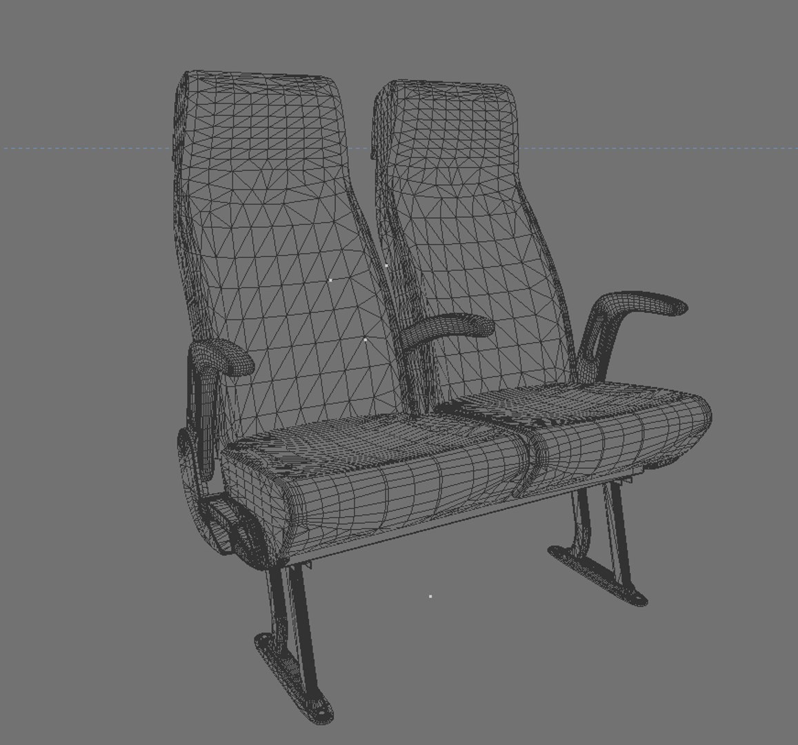 3d version seats model