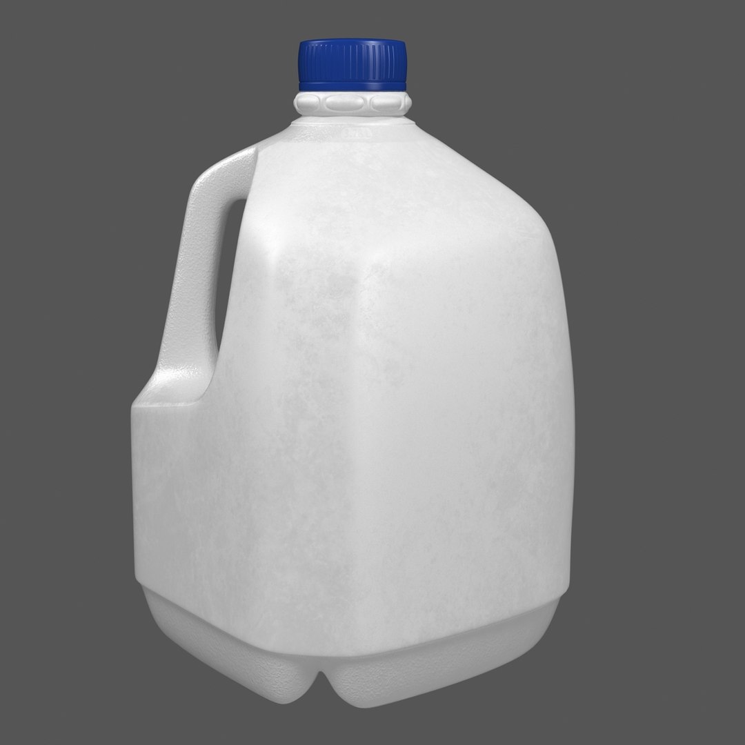 Gallon Plastic Bottle 3D Model - TurboSquid 1496590