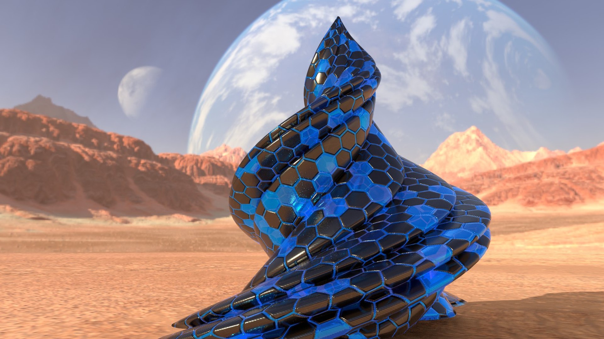 Alien Building Modern Architecture 3D Model - TurboSquid 1520055