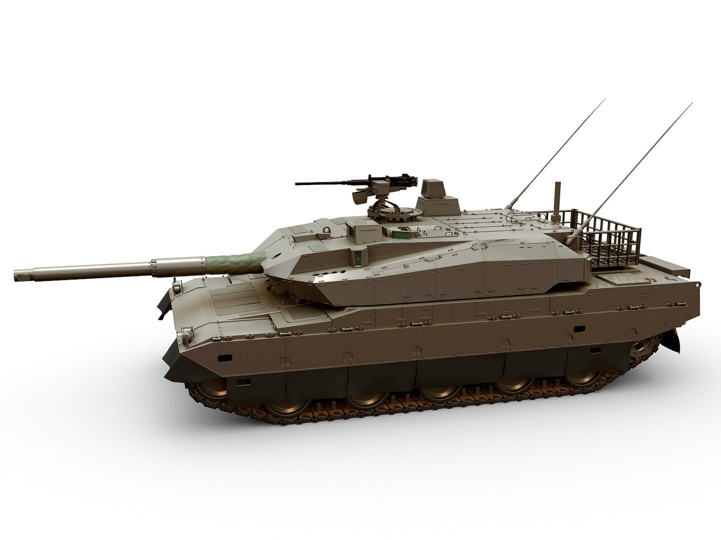 3D Type 10 Tank - TurboSquid 1532796