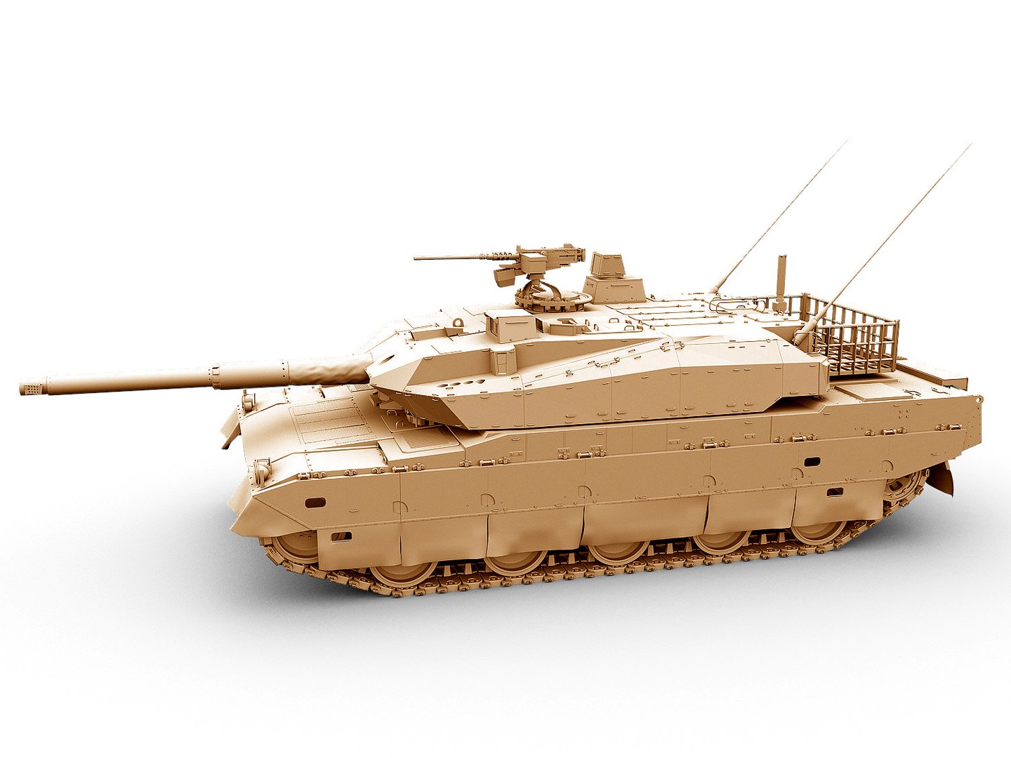3D Type 10 Tank - TurboSquid 1532796