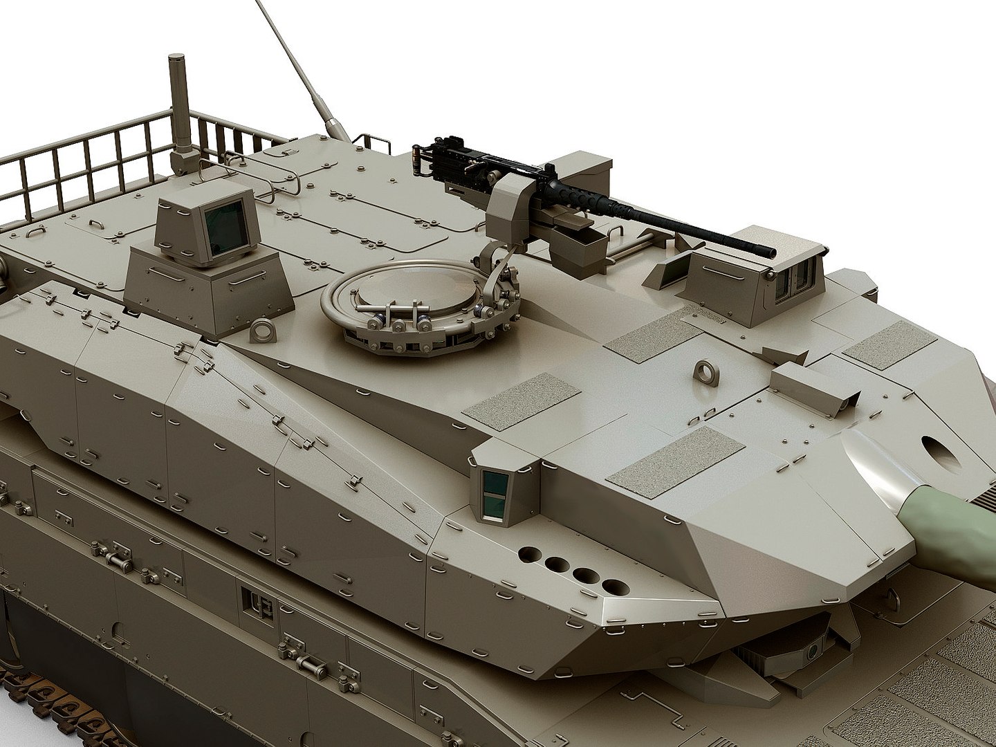 3D Type 10 Tank - TurboSquid 1532796