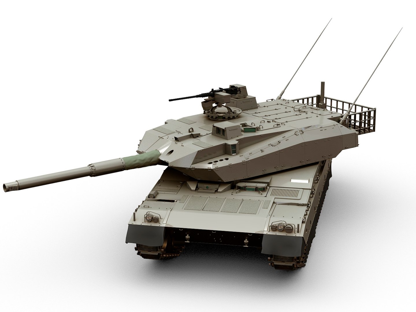 3D Type 10 Tank - TurboSquid 1532796