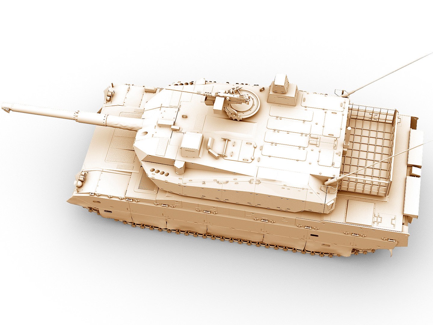 3D Type 10 Tank - TurboSquid 1532796