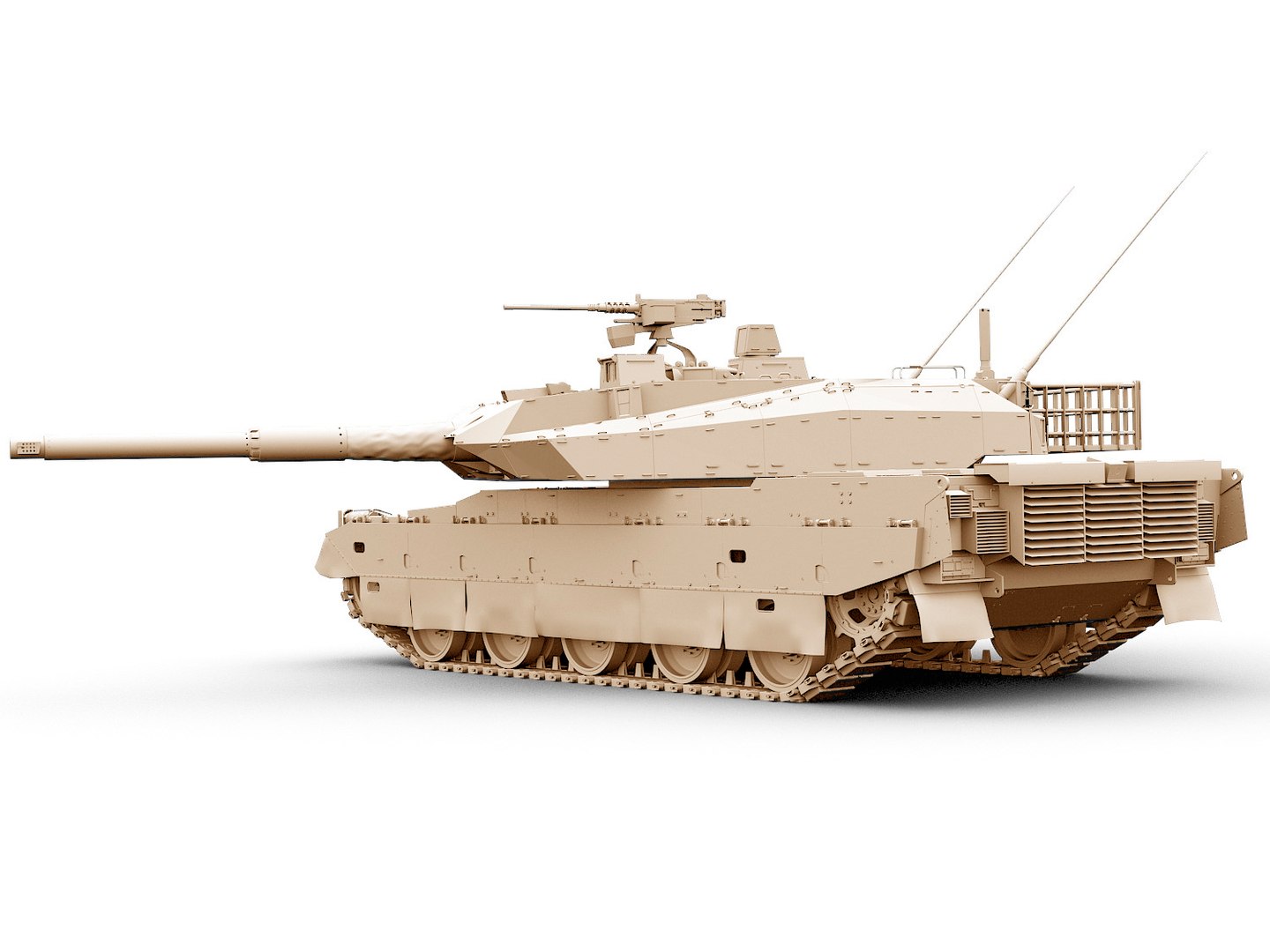 3D Type 10 Tank - TurboSquid 1532796