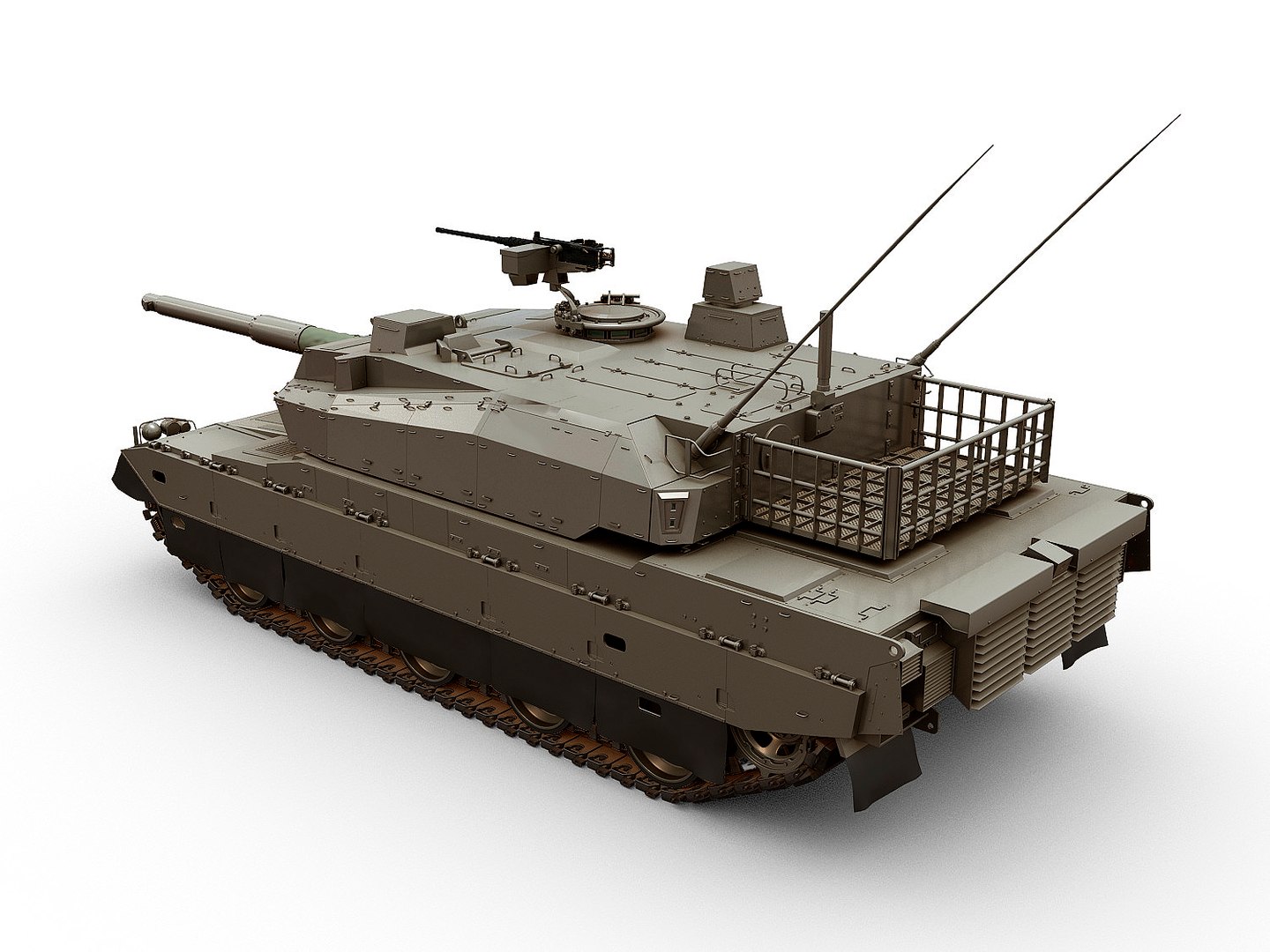 3D Type 10 Tank - TurboSquid 1532796
