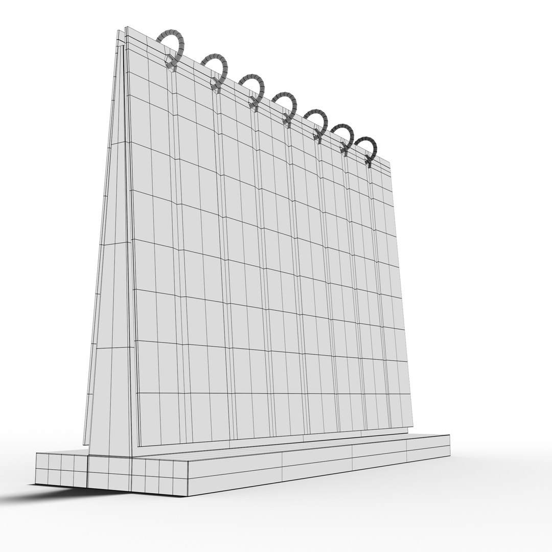 Cat Calendar 3D Model - TurboSquid 2084151