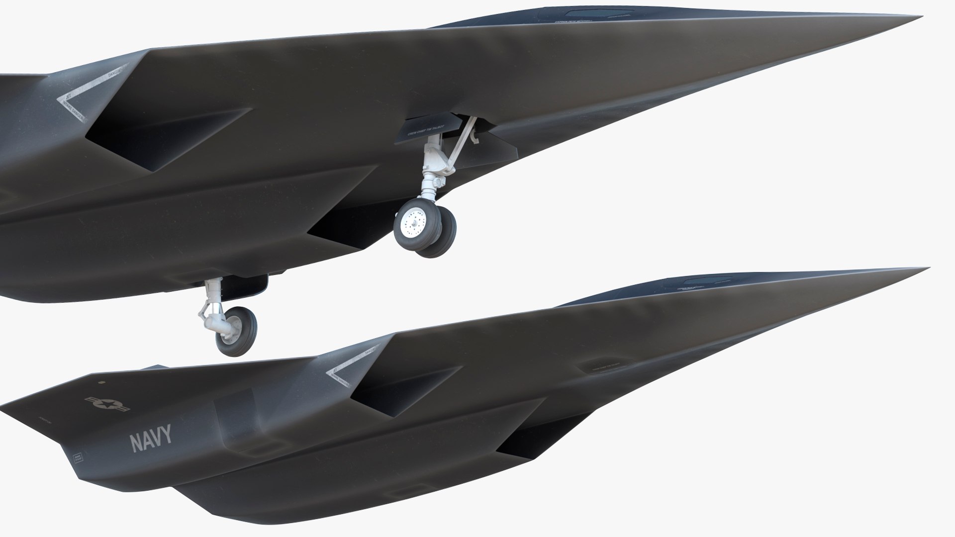 3D Lockheed SR-72 DarkStar Rigged For Cinema 4D Model - TurboSquid 2272739