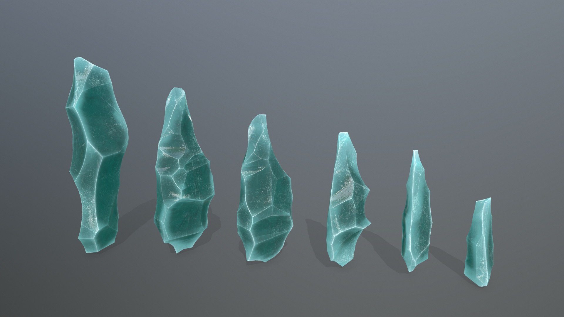 Crystals 3D Model - TurboSquid 2396764