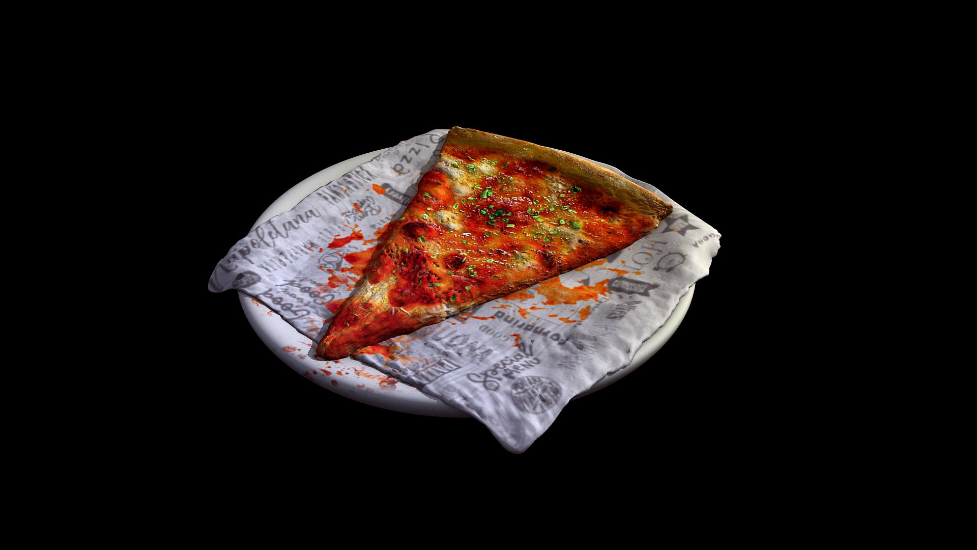 3D Model Pizza Slice - TurboSquid 2360841