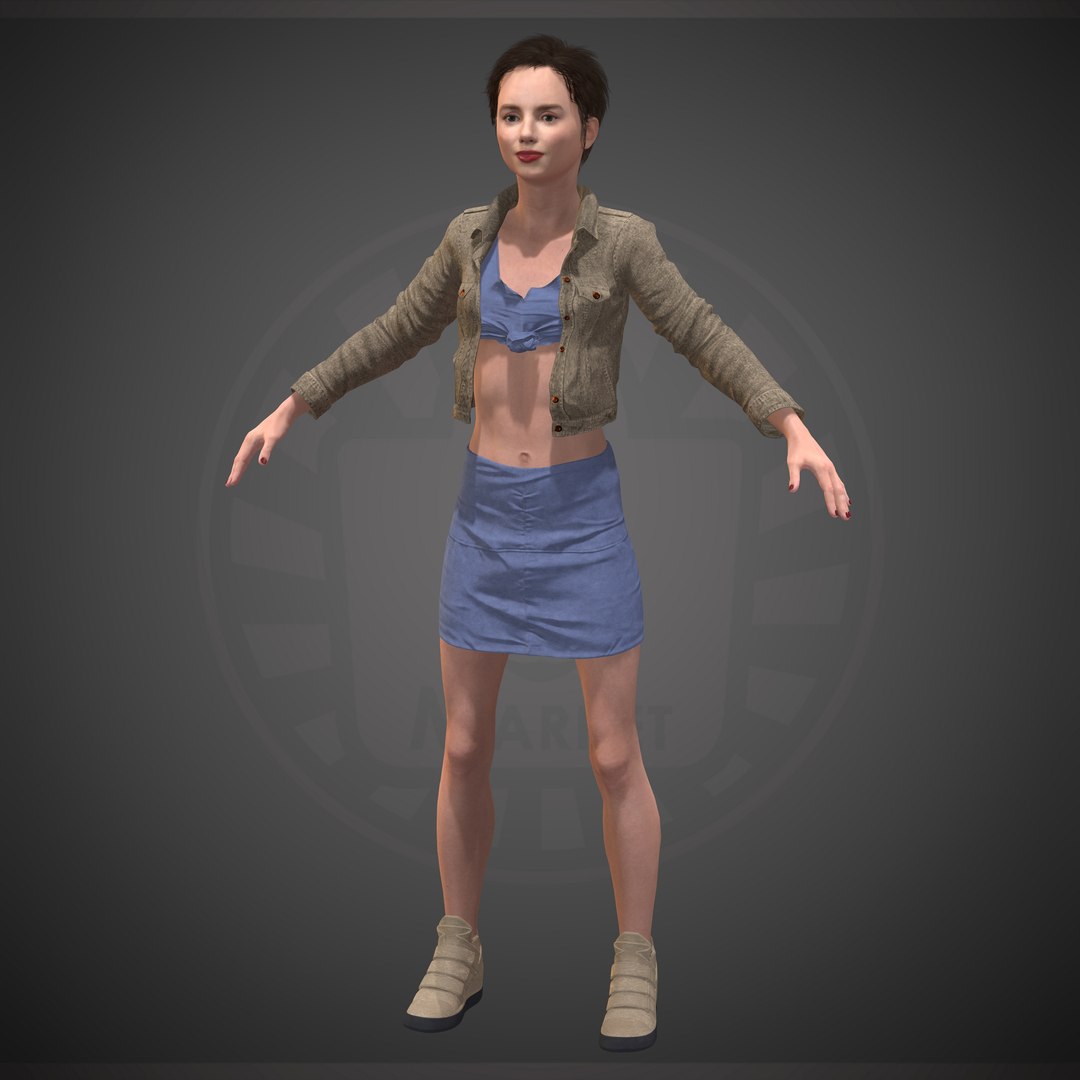 Character People Human Model - TurboSquid 1682194