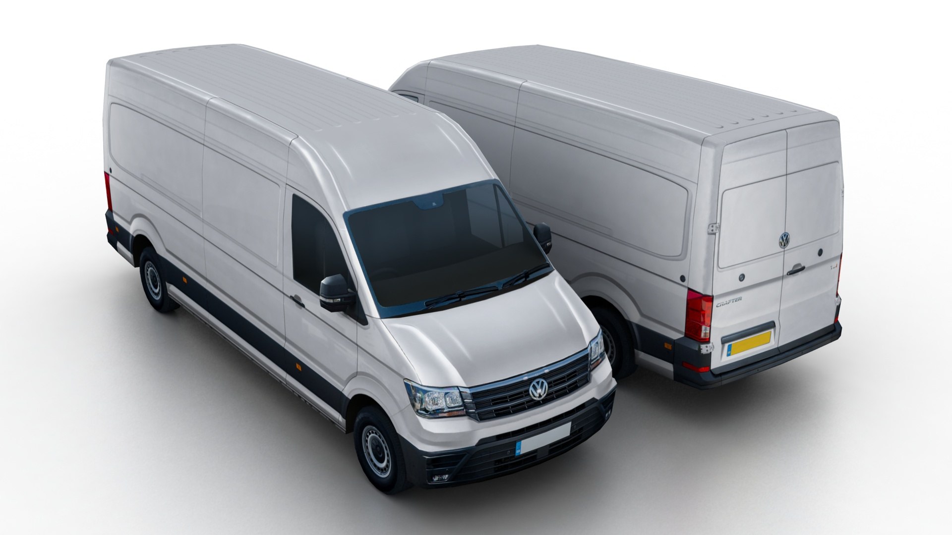 VW Crafter 2017 Multi Color 3D - TurboSquid 1946980