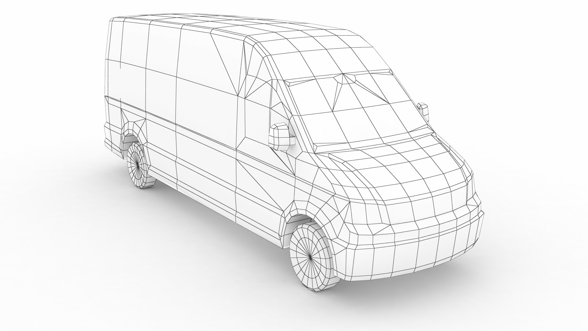 VW Crafter 2017 Multi Color 3D - TurboSquid 1946980