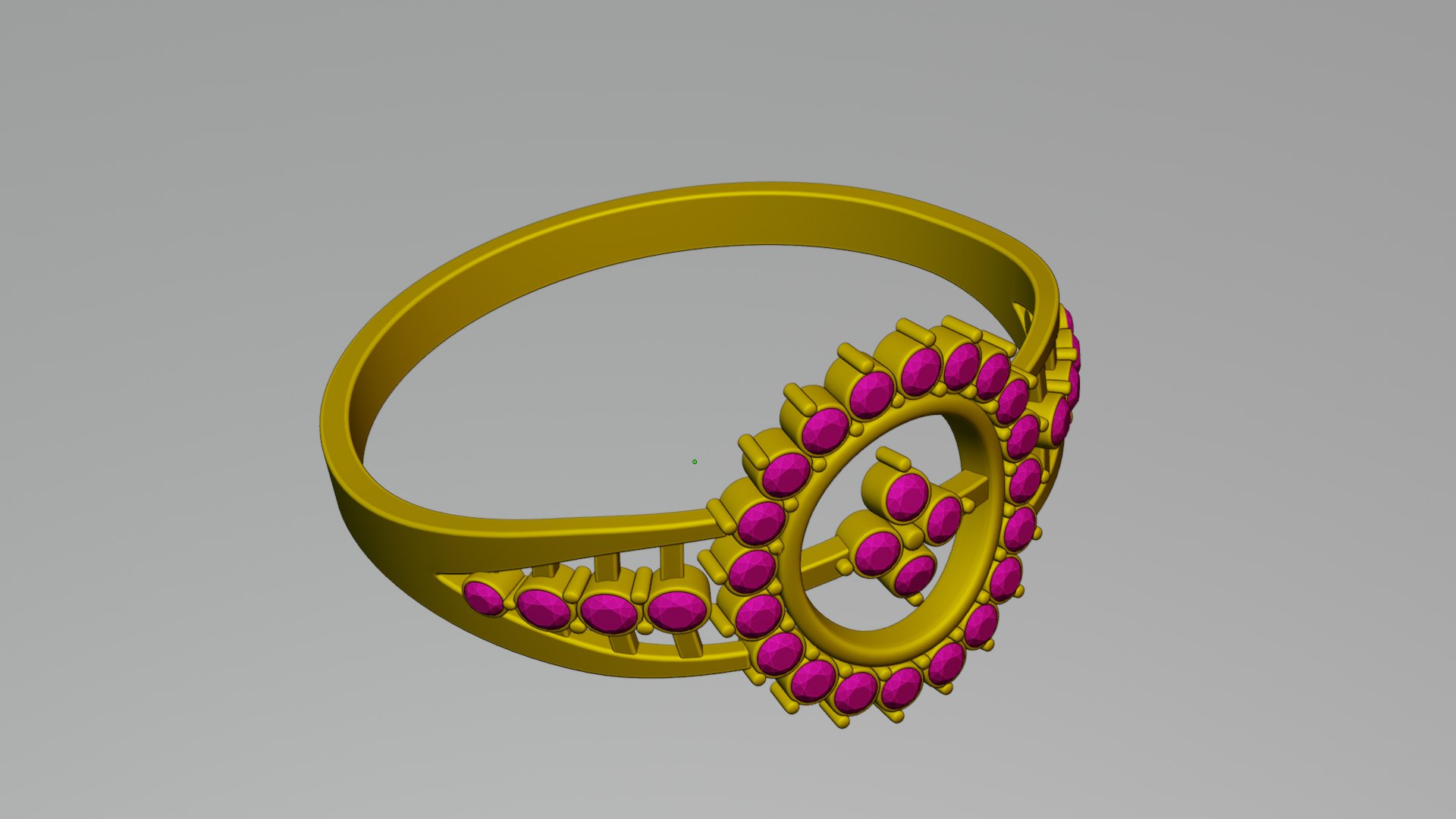 Gold Ring 3D Model - TurboSquid 2338787
