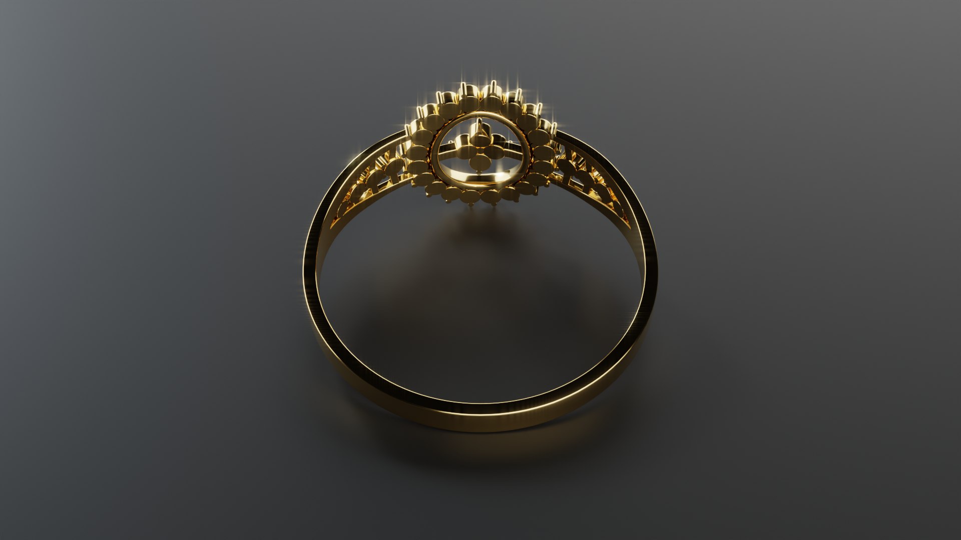 Gold Ring 3D Model - TurboSquid 2338787