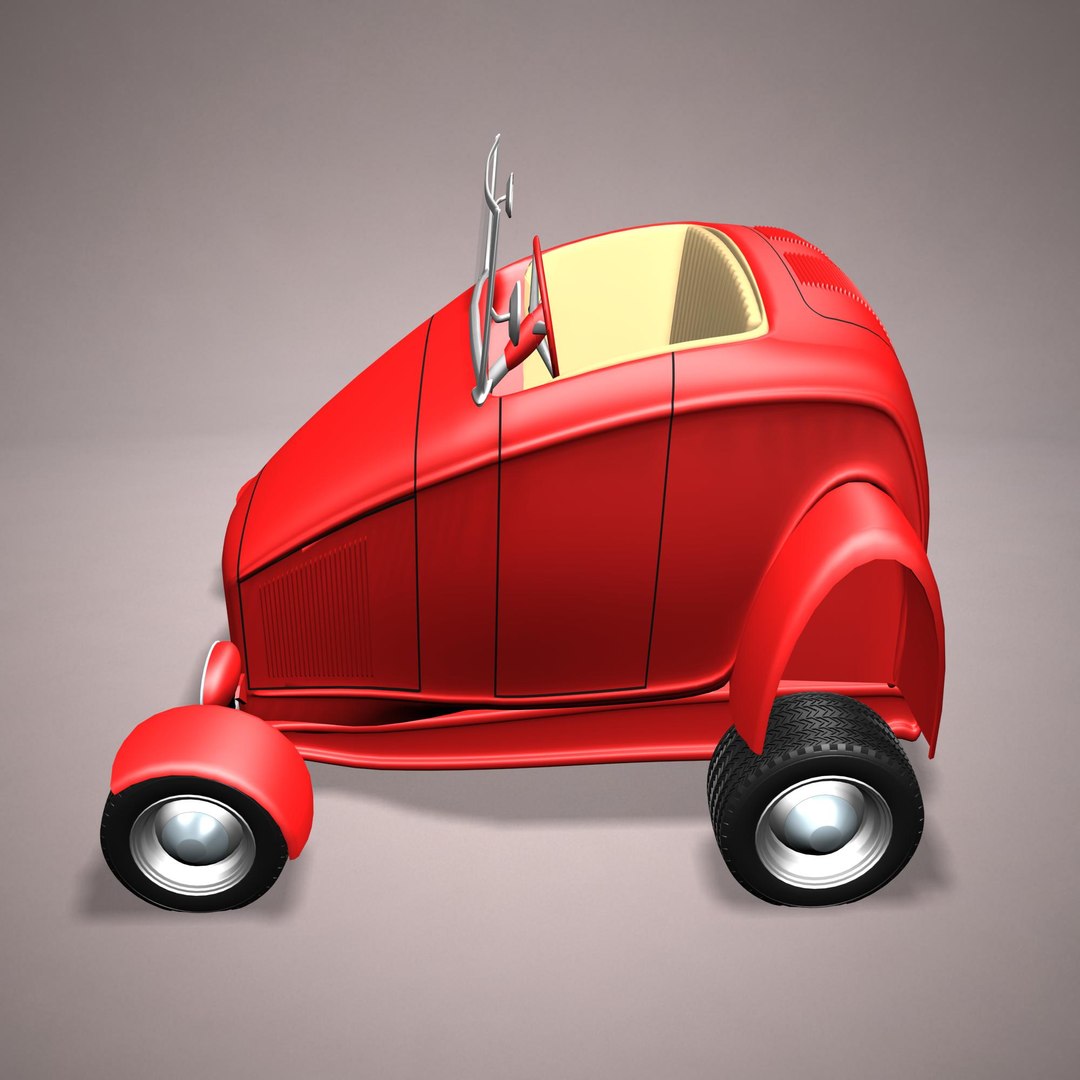 3D hot rod car - TurboSquid 1337253