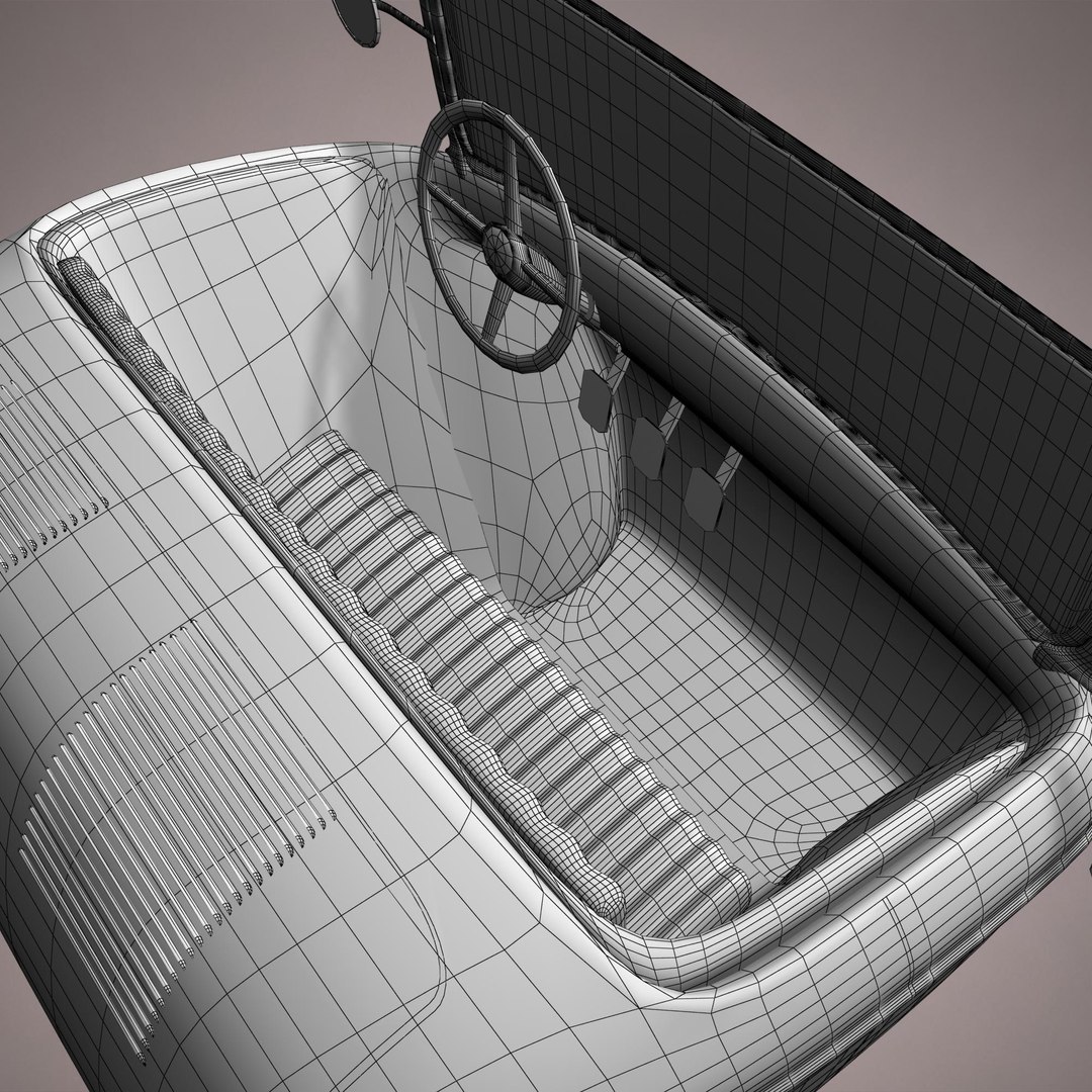 3D hot rod car - TurboSquid 1337253