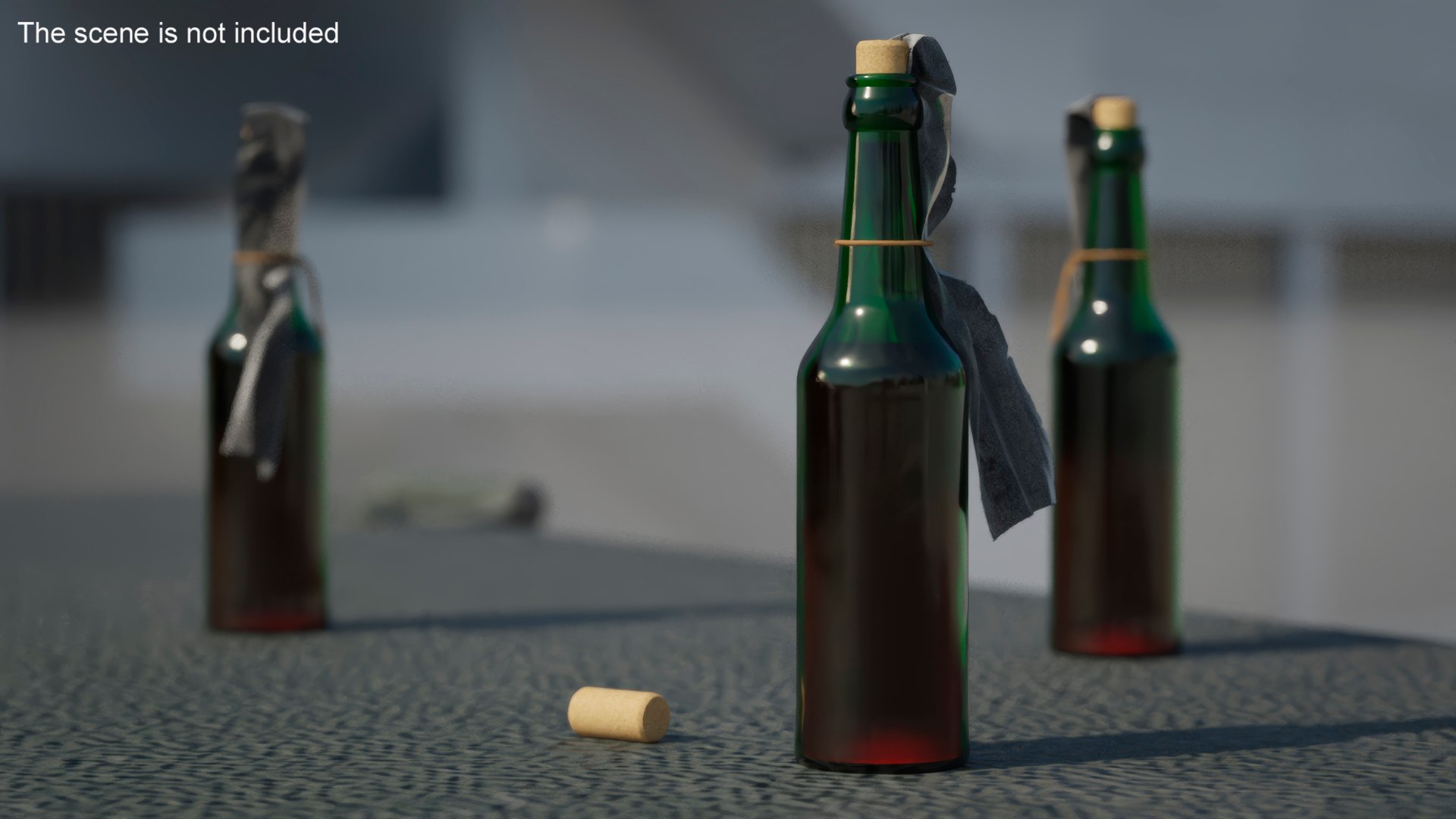 3D Bottle Bomb Fur - TurboSquid 2212222