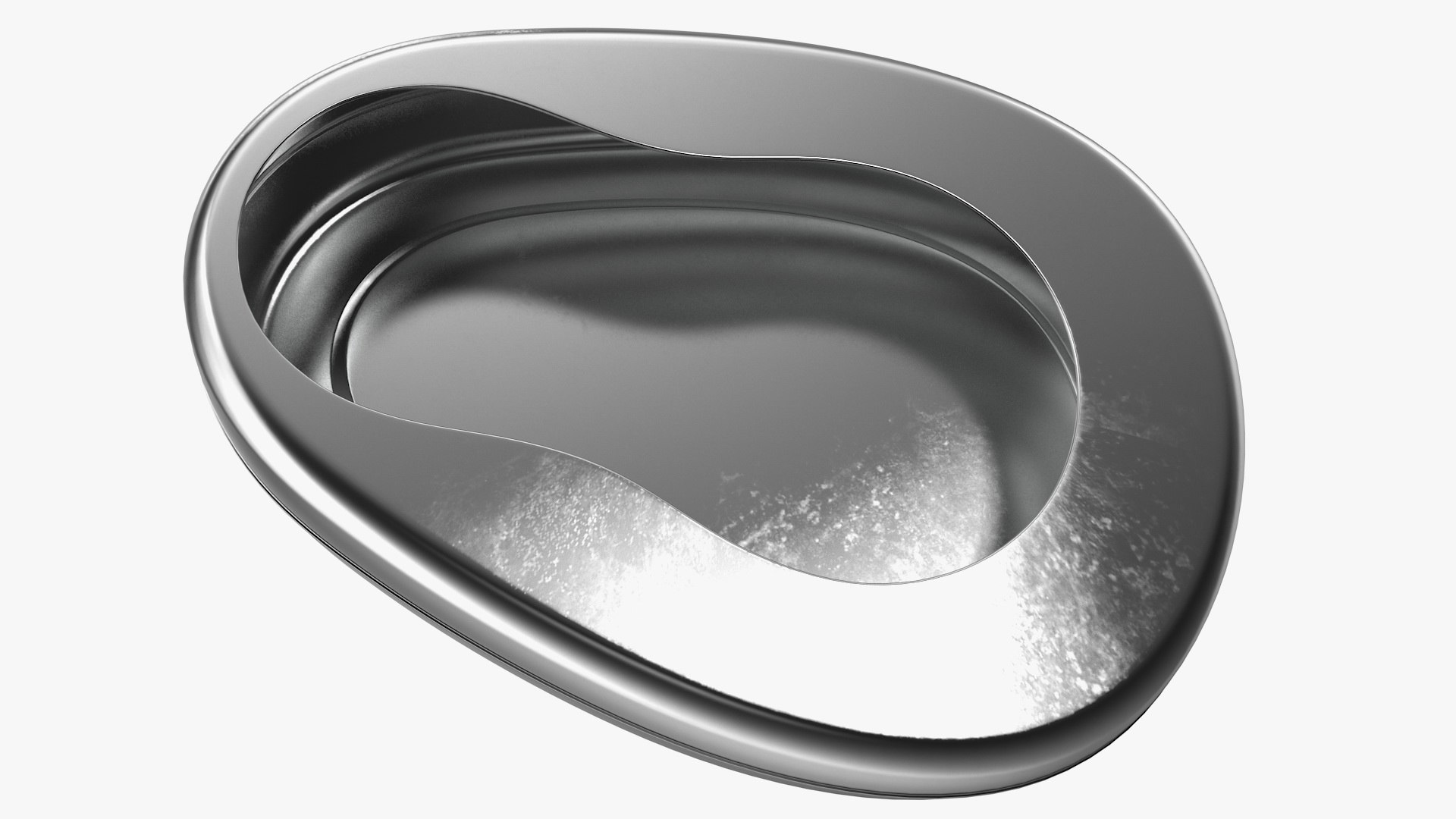 3D Metal Bed Pan Model - TurboSquid 1477086