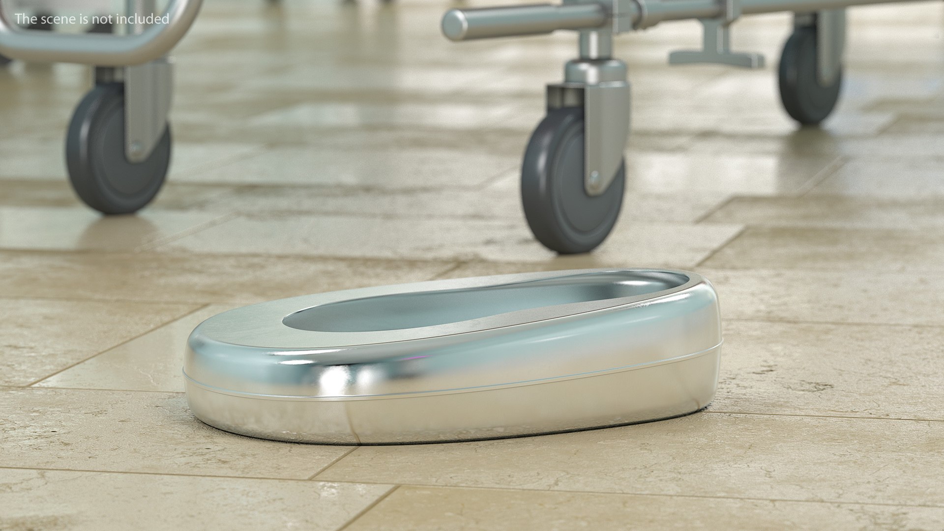 3D Metal Bed Pan Model - TurboSquid 1477086