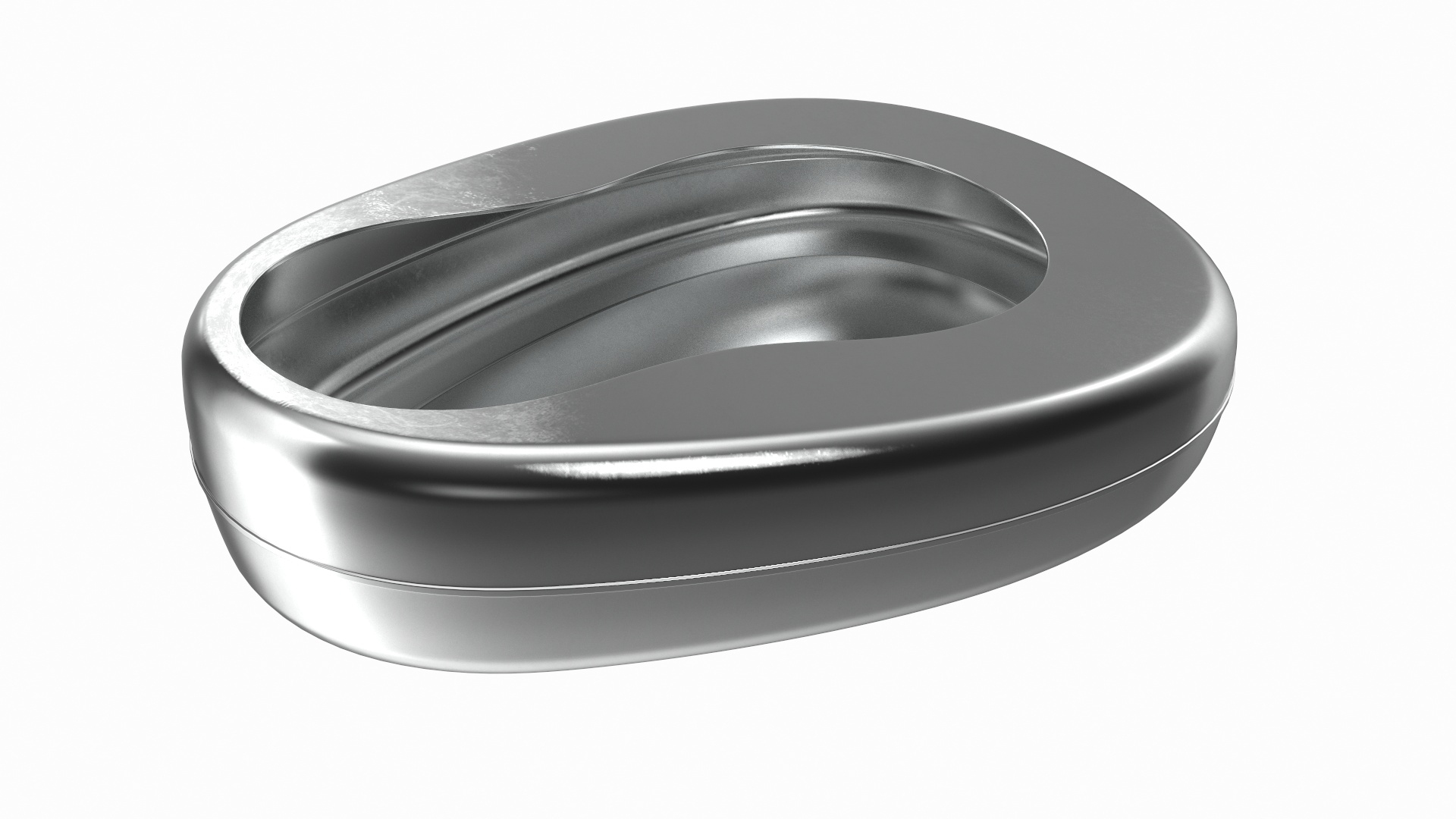 3D Metal Bed Pan Model - TurboSquid 1477086