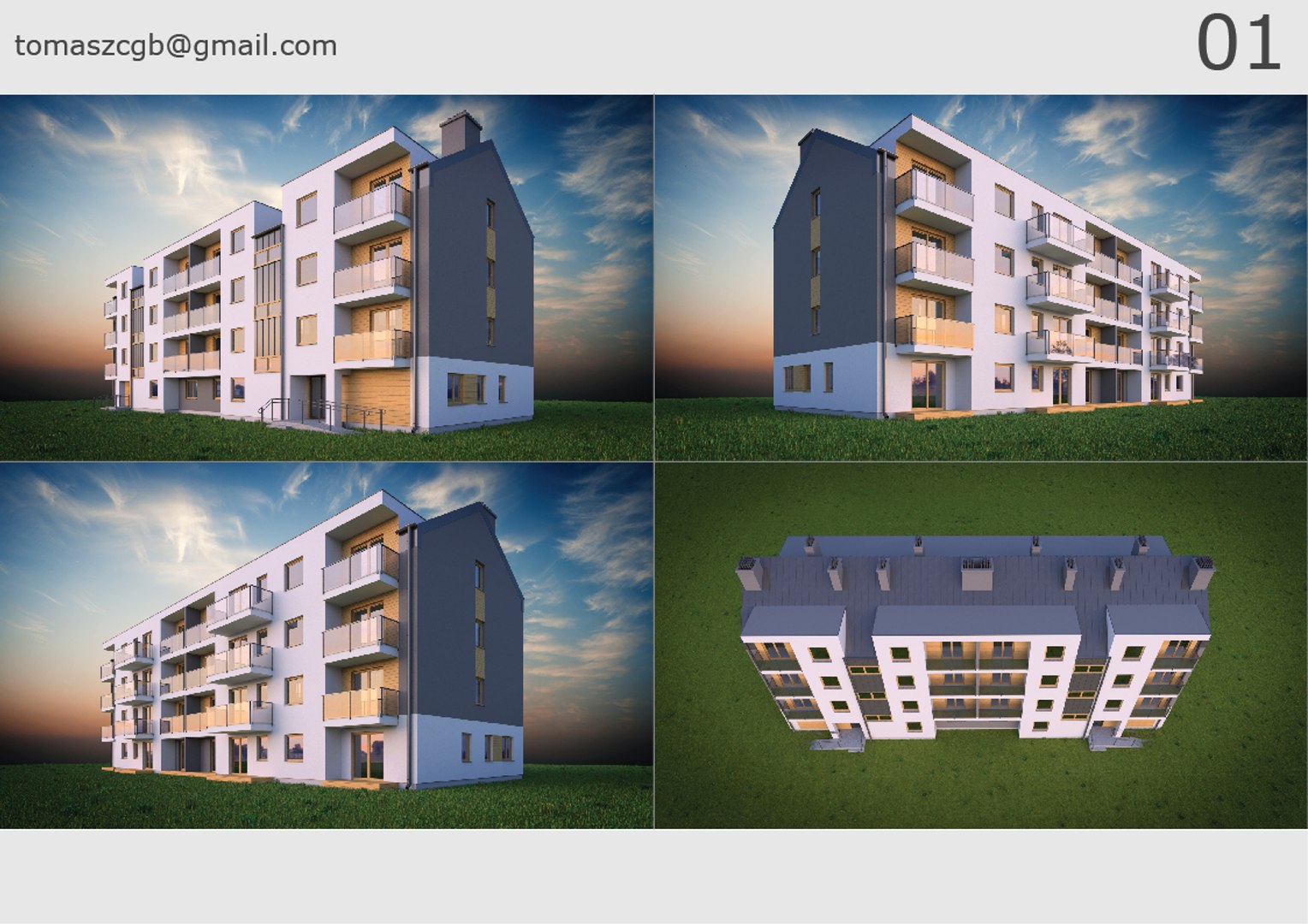 Building 01 House 3D Model - TurboSquid 1204030