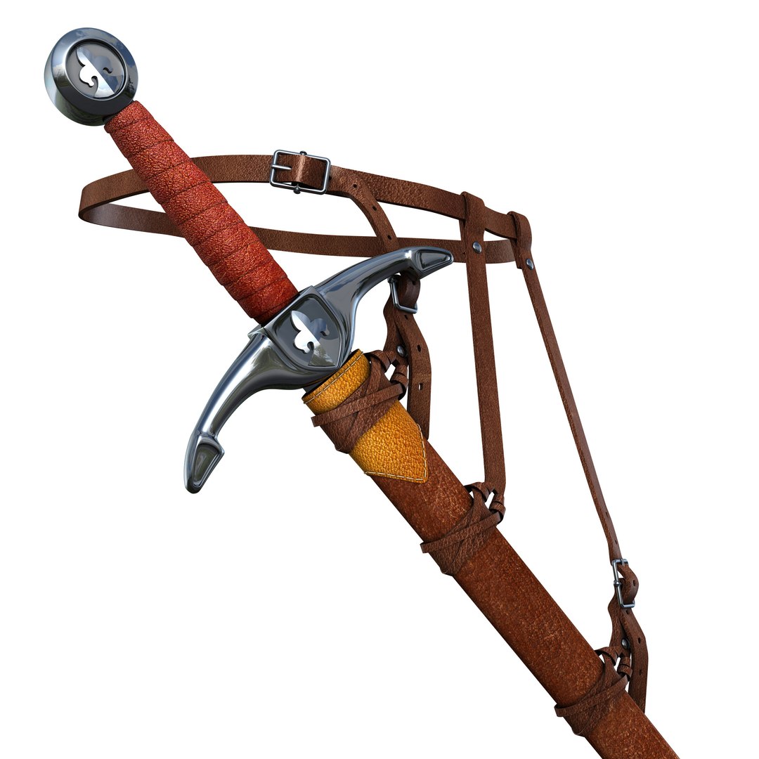 c4d sword scabbard