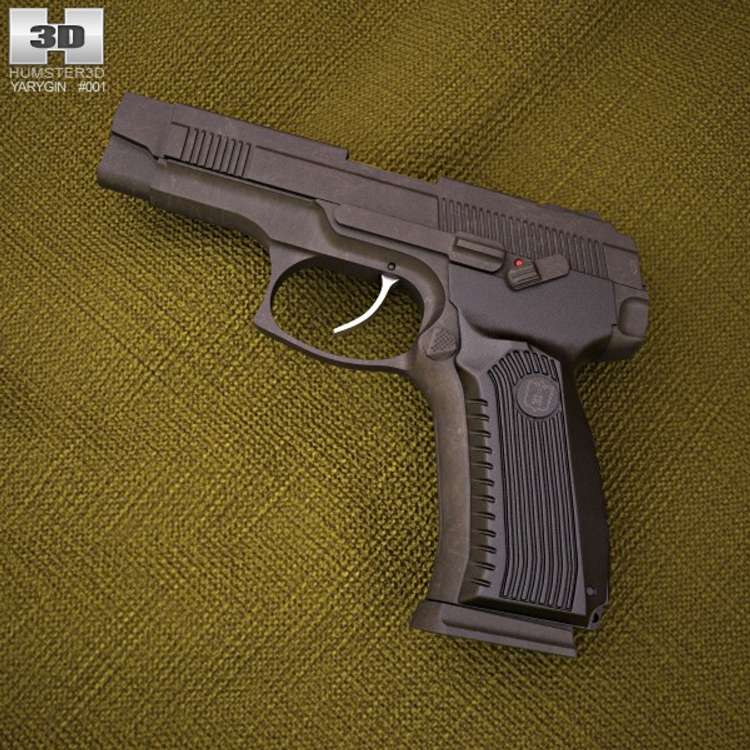 modelo 3d MP-443 Grach - TurboSquid 1130609