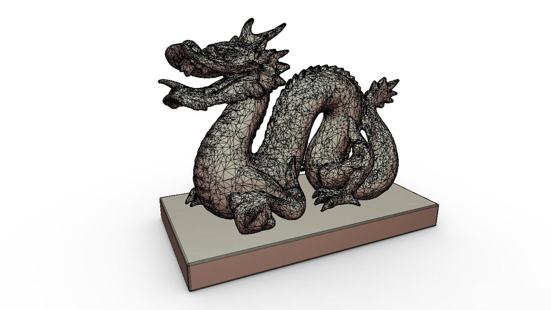 Dragon Statue 3D Model - TurboSquid 2167926