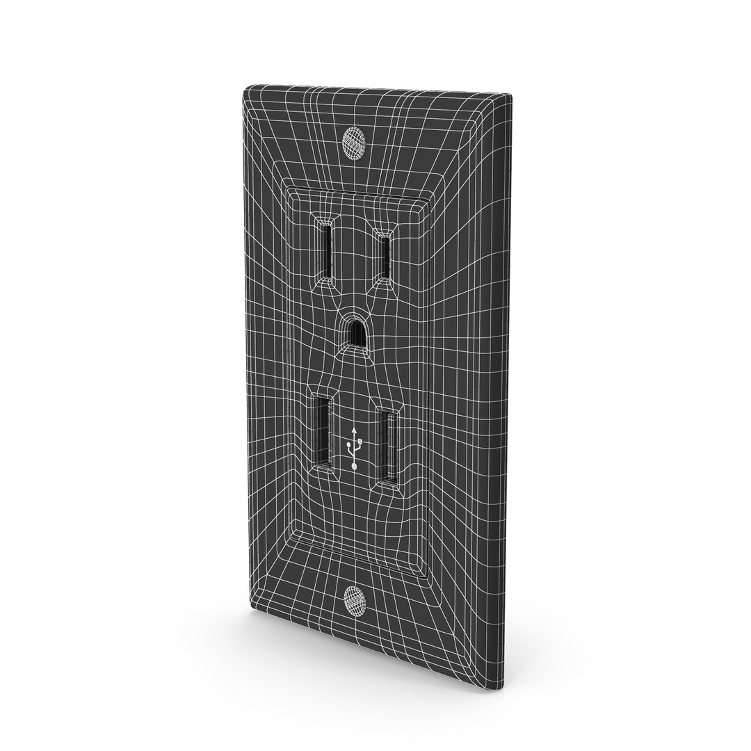 3D Electrical Outlet And Light Switches - TurboSquid 1894539
