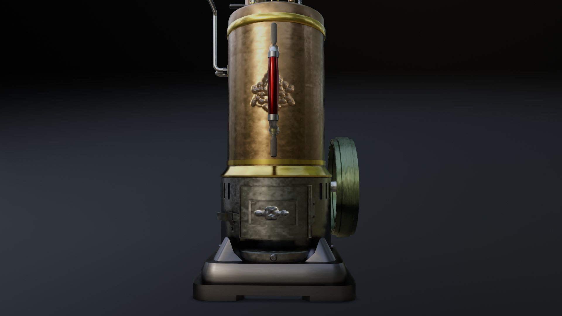 3D Steampunk Engine Model - TurboSquid 1985644