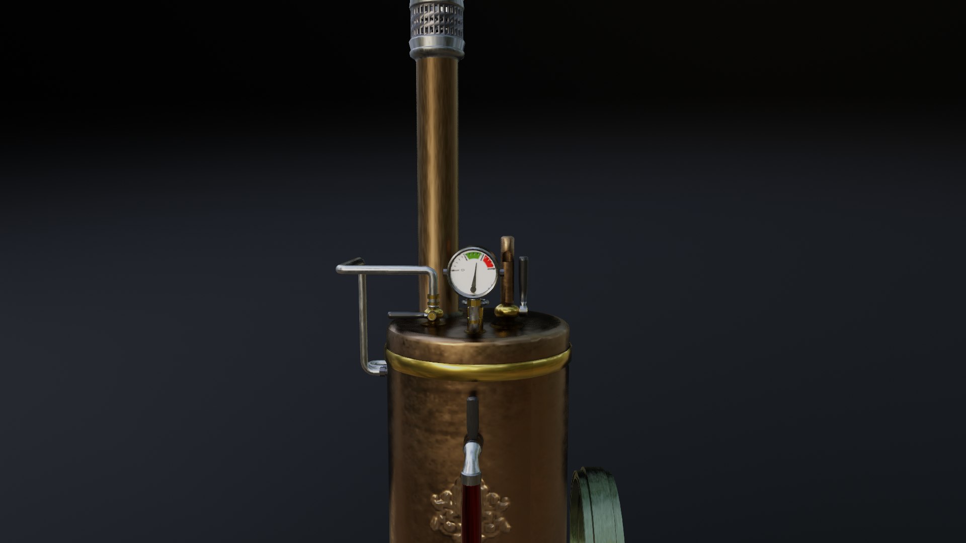 3D Steampunk Engine Model - TurboSquid 1985644