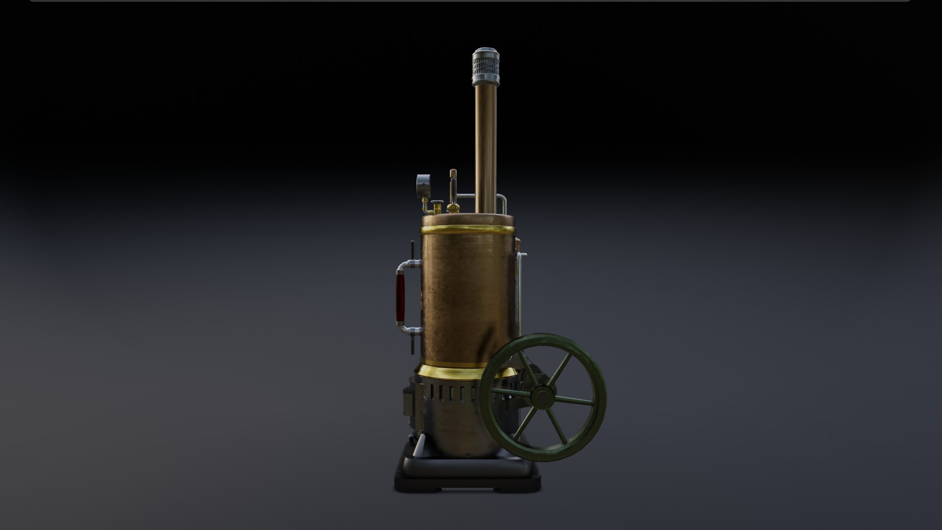 3D Steampunk Engine Model - TurboSquid 1985644