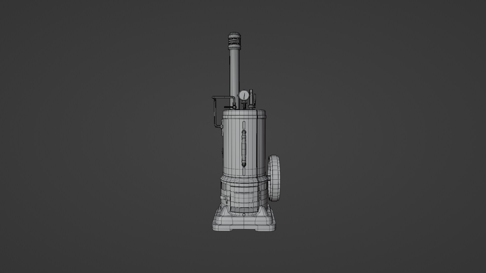3D Steampunk Engine Model - TurboSquid 1985644
