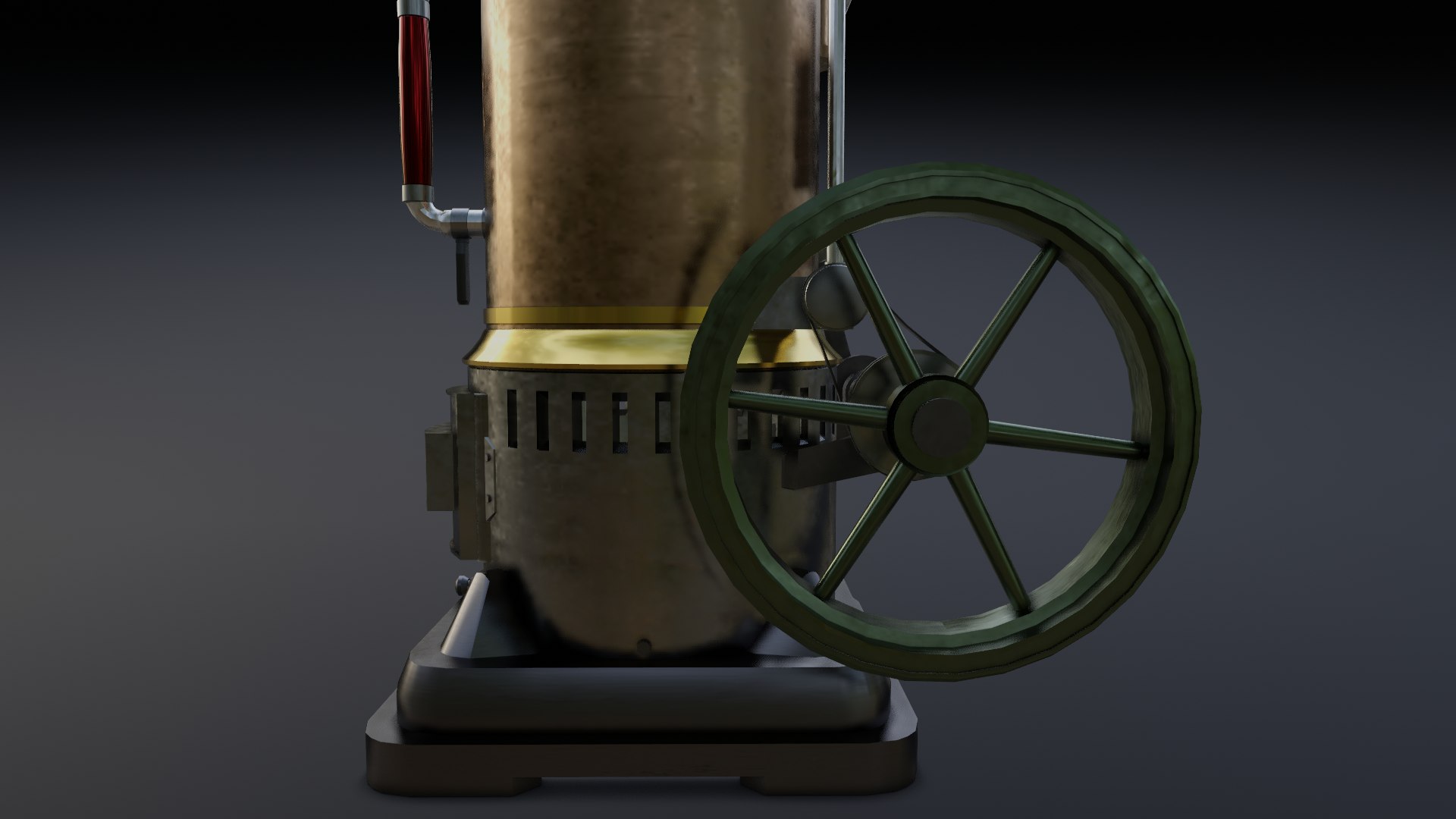 3D Steampunk Engine Model - TurboSquid 1985644